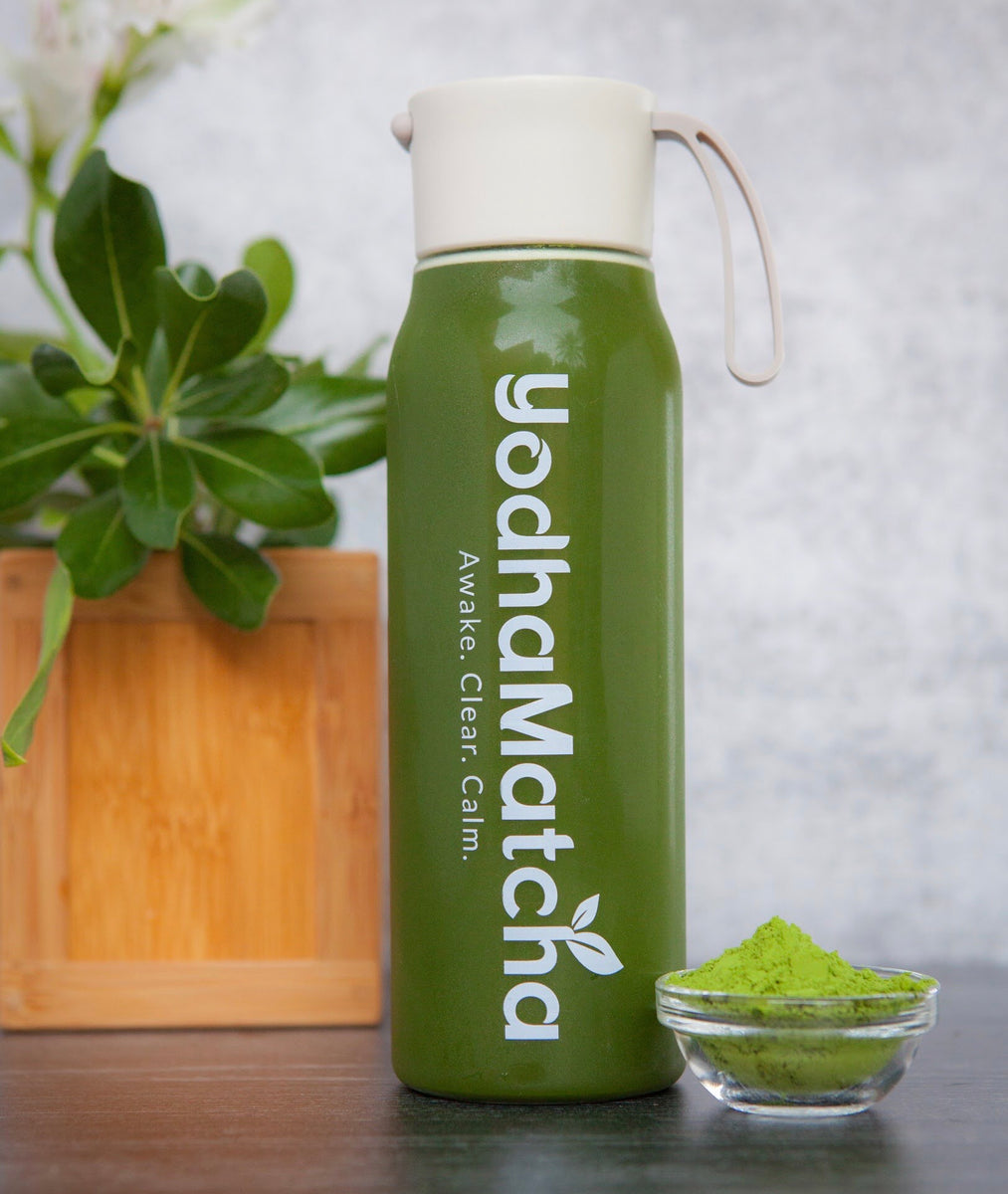 On-the-Go Matcha Bottle – Yodha Matcha